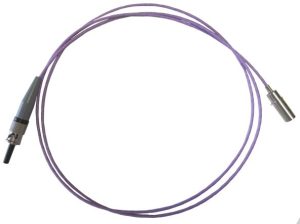 ARINC 801 Termini w/Quadrax socket adapter to ST, 62.5/125µm, multimode ...